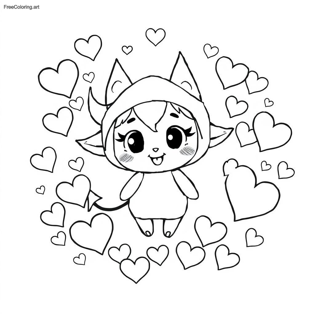 Free Printable Kuromi Coloring Pages – Download, Print & Color